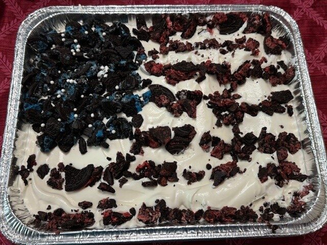 Stars and Stripes Independence Day Patriotic Pudding – Cooking Up Justice